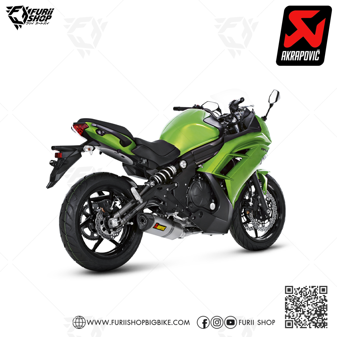 ท่อแต่ง Akrapovic Titanium : for Kawasaki Er6n/f 2012-2016 : Inspired by LnwShop.com (v2)