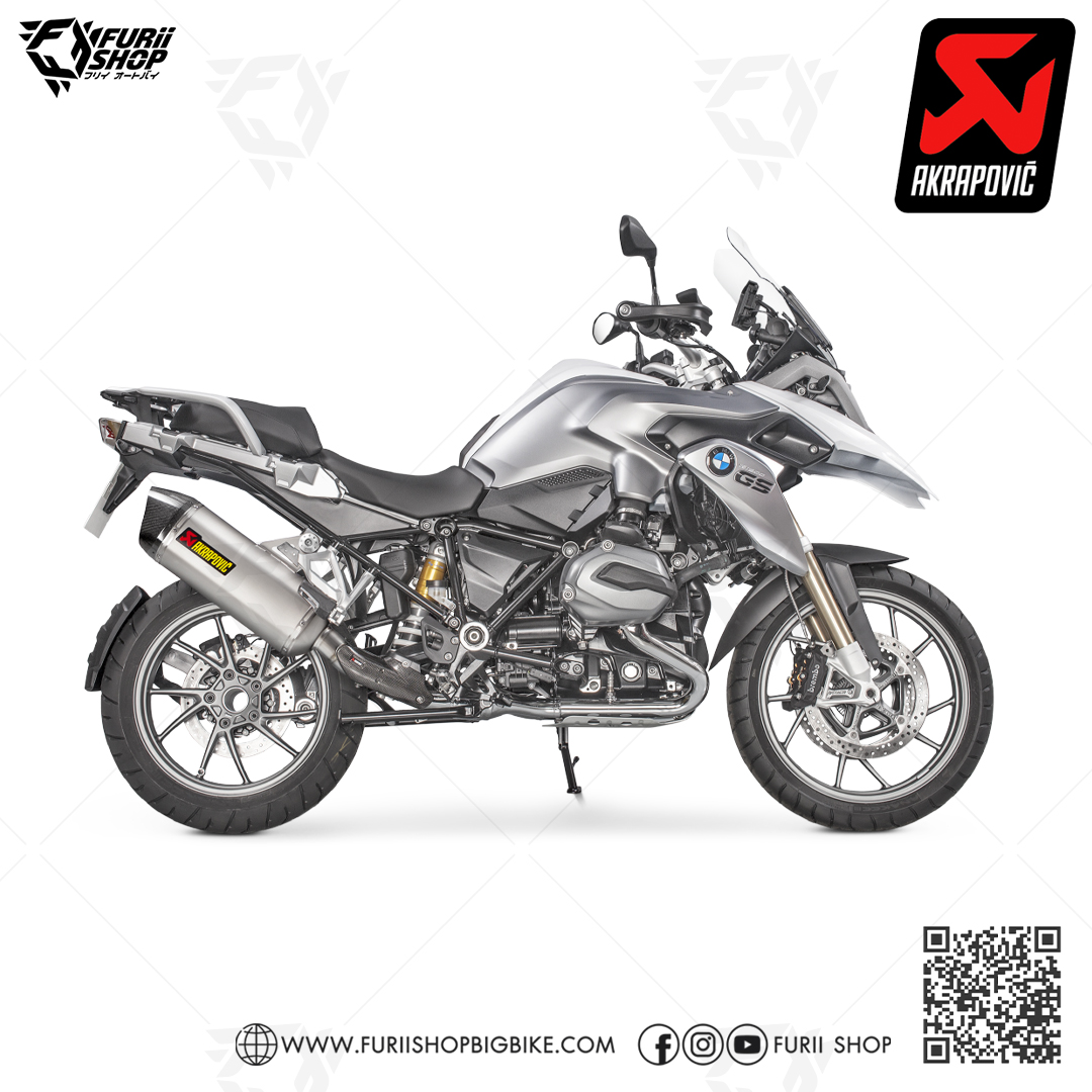 ท่อมอเตอร์ไซค์ AKRAPOVIC SLIP-ON LINE TITANIUM EURO4 FOR BMW R1250GS ...